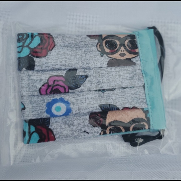 Accessories | Frida Kahlo Roses Face Mask Handmade | Poshmark